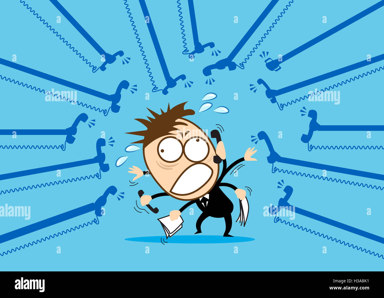 Priority cartoon hi-res stock photography and images - Alamy