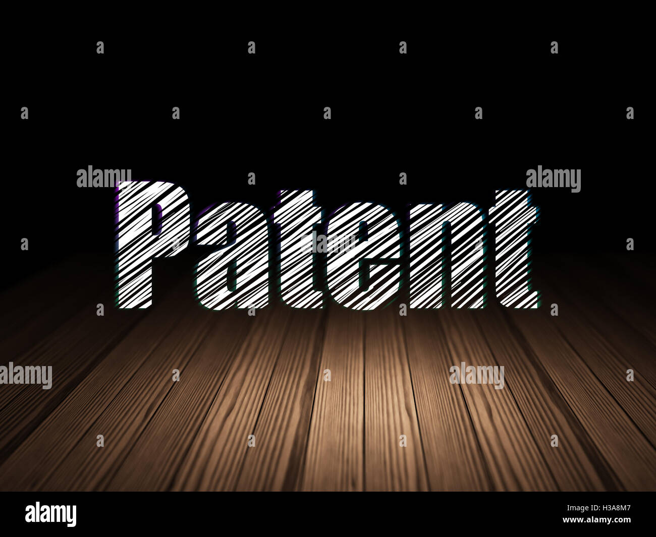 Law concept: Patent in grunge dark room Stock Photo - Alamy