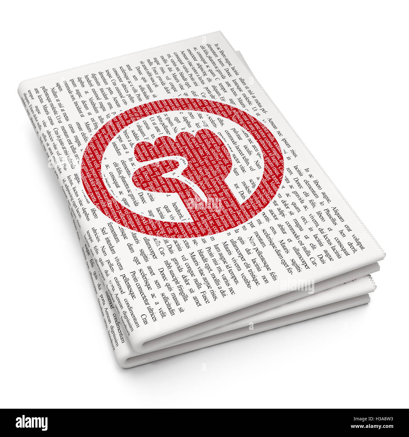 Political concept: Uprising on Newspaper background Stock Photo - Alamy