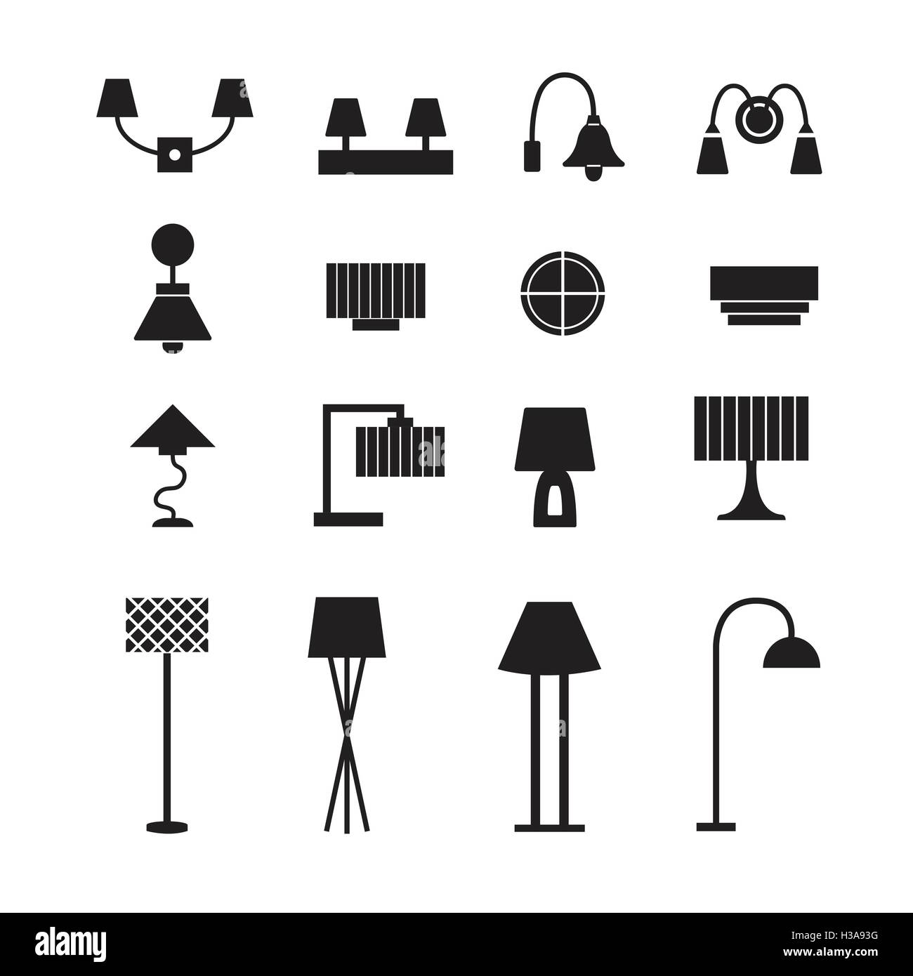 Lamp Vector High Resolution Stock Photography and Images - Alamy