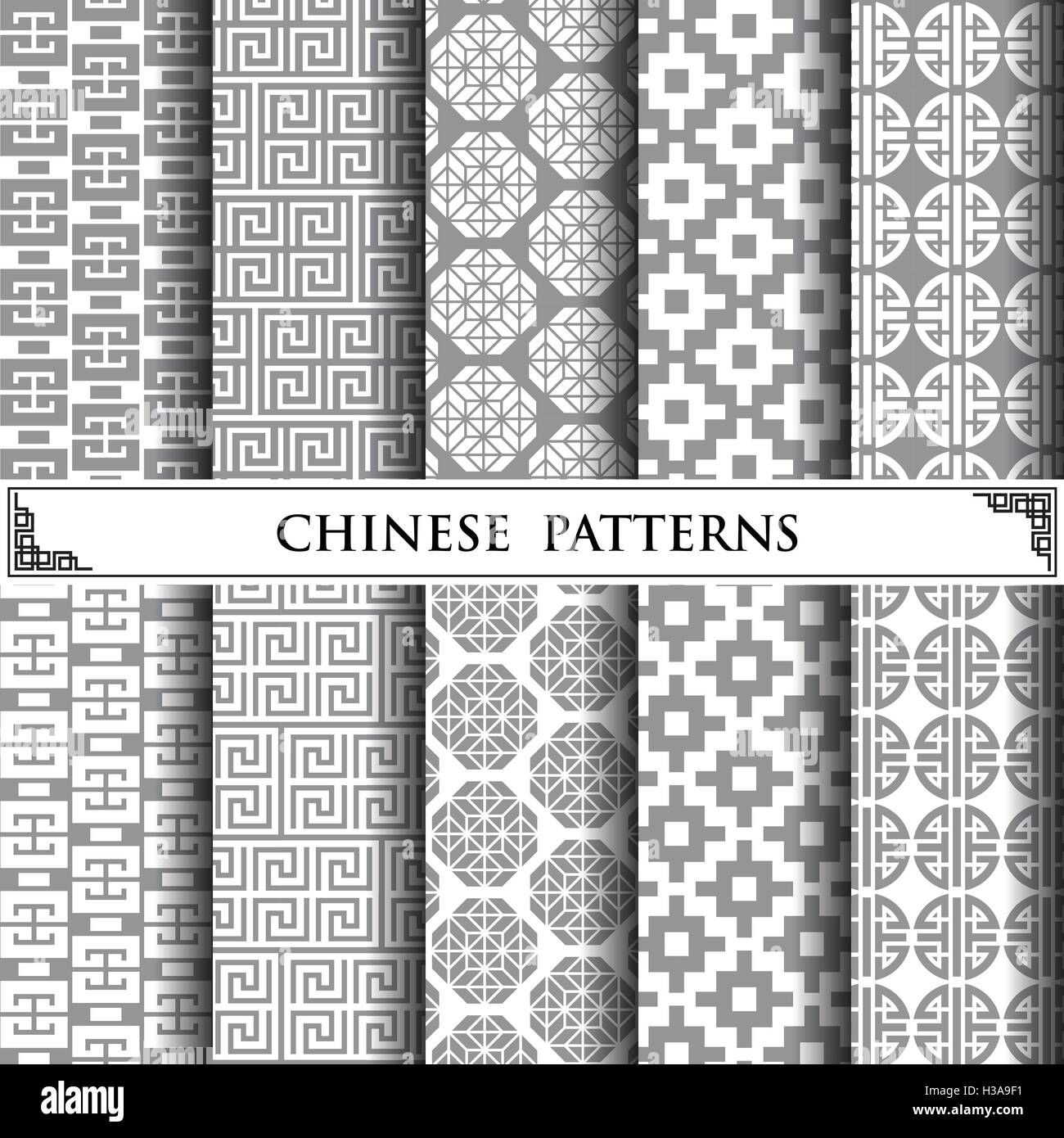 chinese vector pattern,pattern fills, web page background,surface textures Stock Vector Image ...