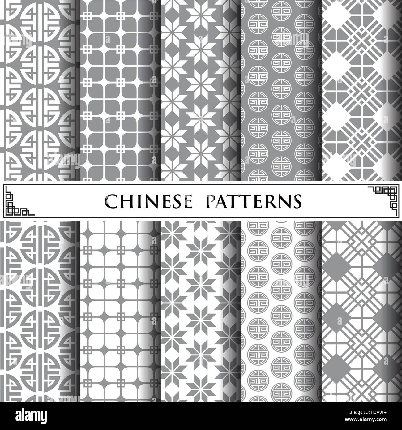chinese vector pattern,pattern fills, web page background,surface textures Stock Vector Image ...