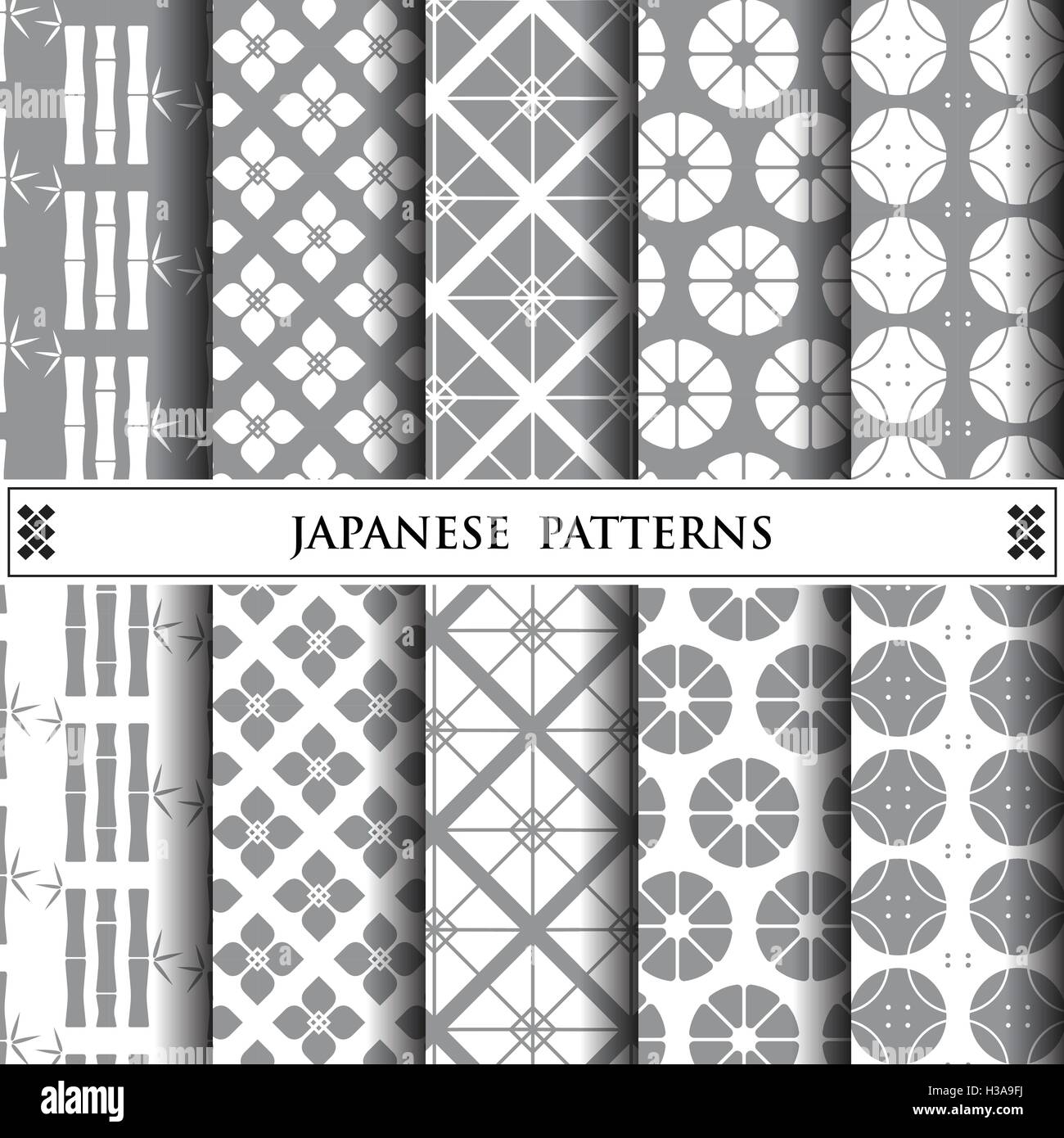 japanese vector pattern,pattern fills, web page background,surface textures Stock Vector Image ...