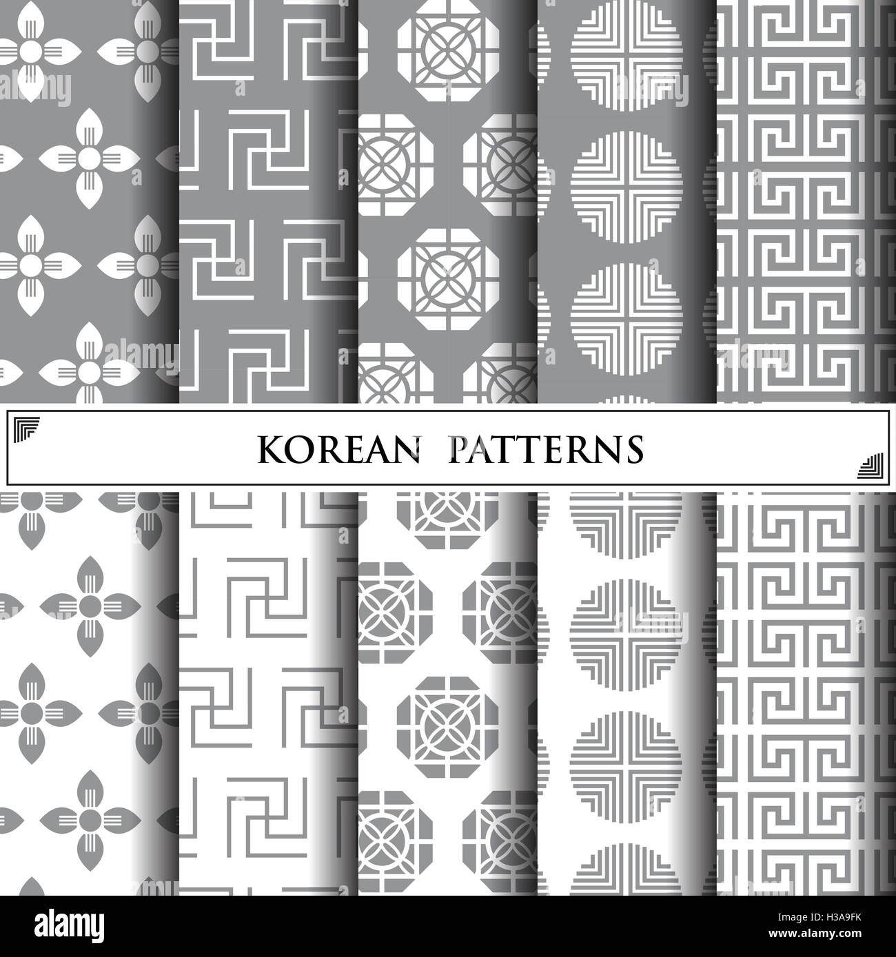 korean vector pattern,pattern fills, web page background,surface textures Stock Vector Image ...