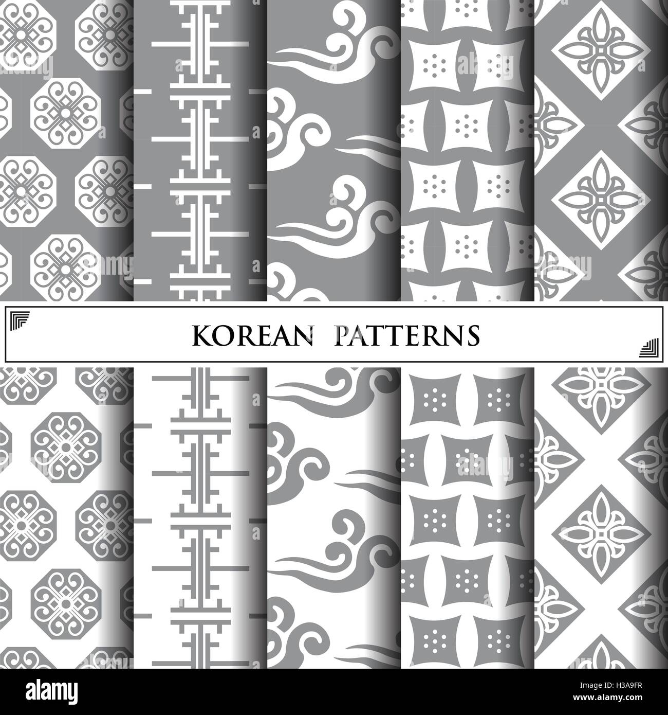 korean vector pattern,pattern fills, web page background,surface textures Stock Vector Image ...