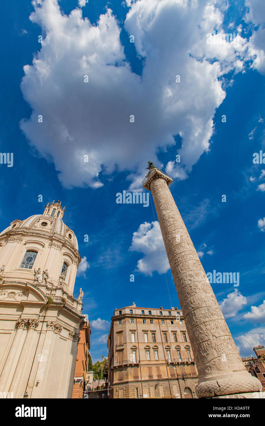 Trajan's Column is a Roman triumphal column that commemorates Roman ...