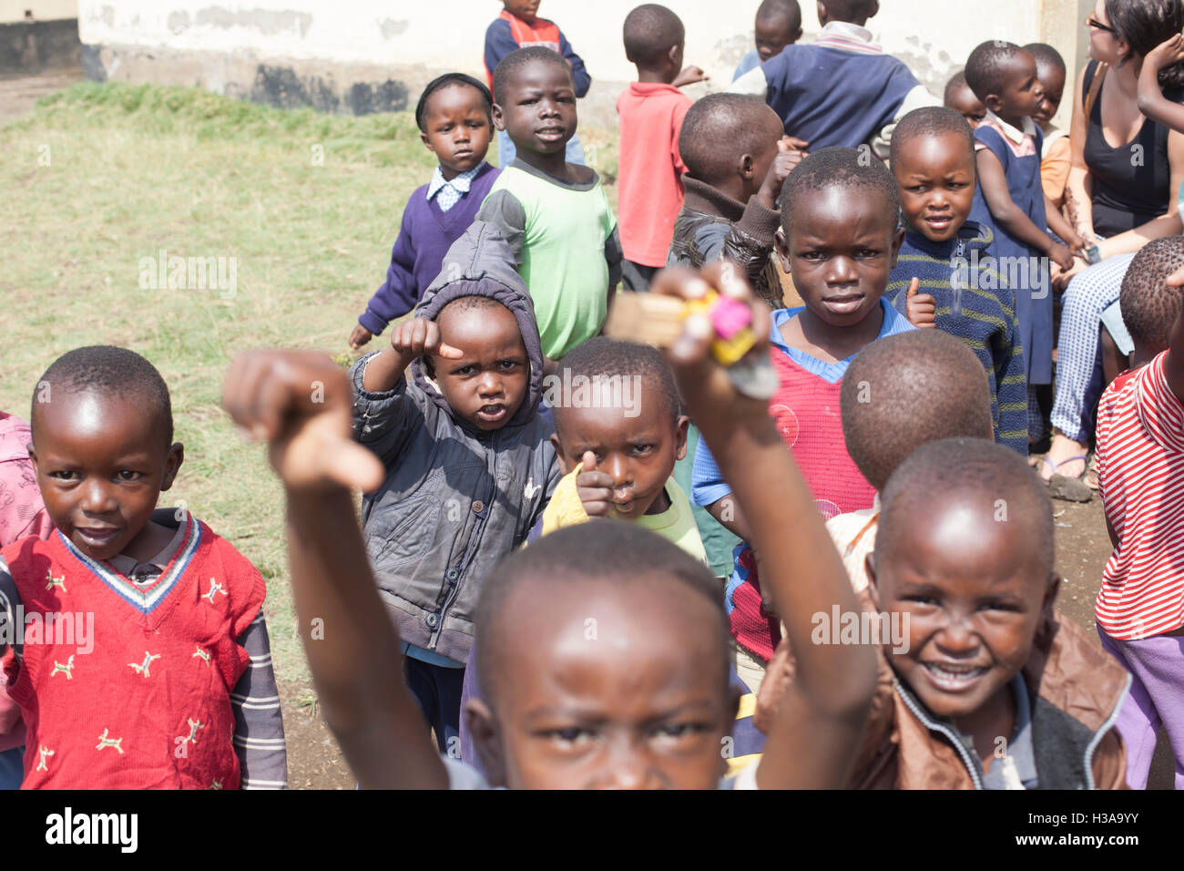 Kenyan orphan in Nakuru orphanage Stock Photo - Alamy