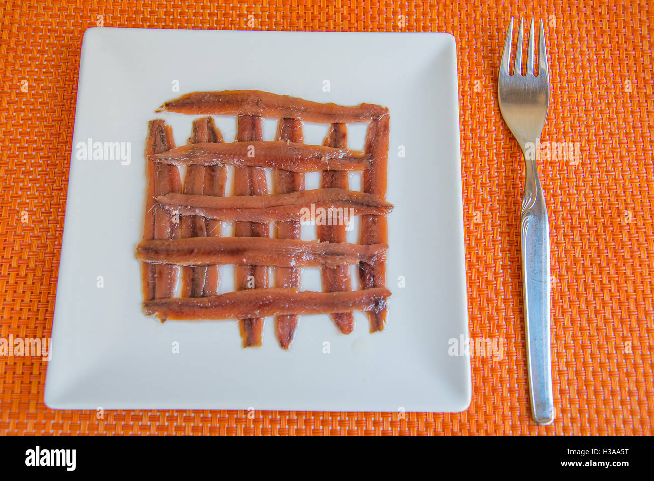 Anchovy fillets. Spain Stock Photo - Alamy