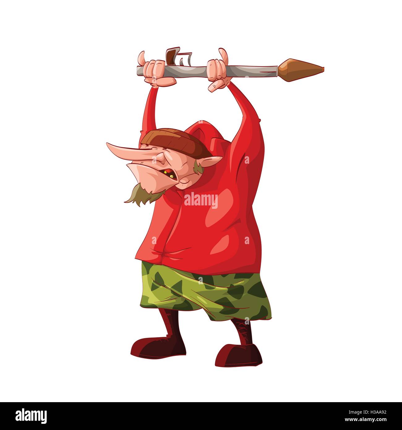 Cartoon illustration army soldier boy High Resolution Stock Photography ...