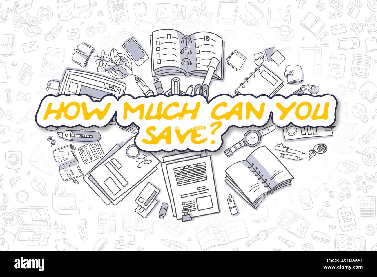 How Much Can You Save - Business Concept Stock Photo - Alamy How Much Can You Save - Business Concept Stock Photo - Alamy