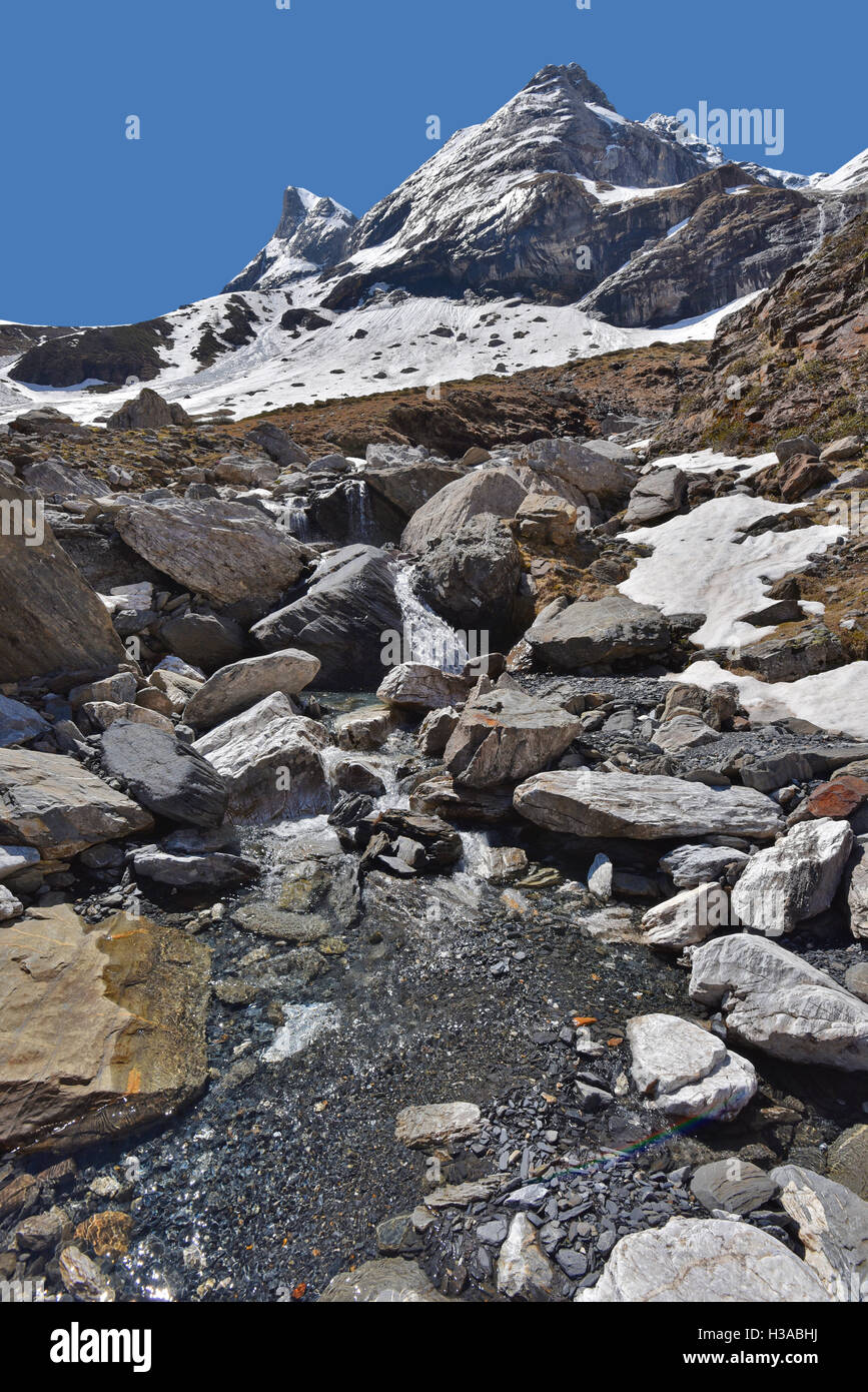 Boulders in small stream hi-res stock photography and images - Alamy