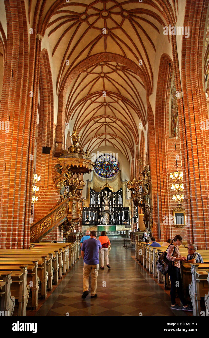 Inside the Cathedral of Stockholm (Storkyrkan), Gamla Stan, Stockholm ...
