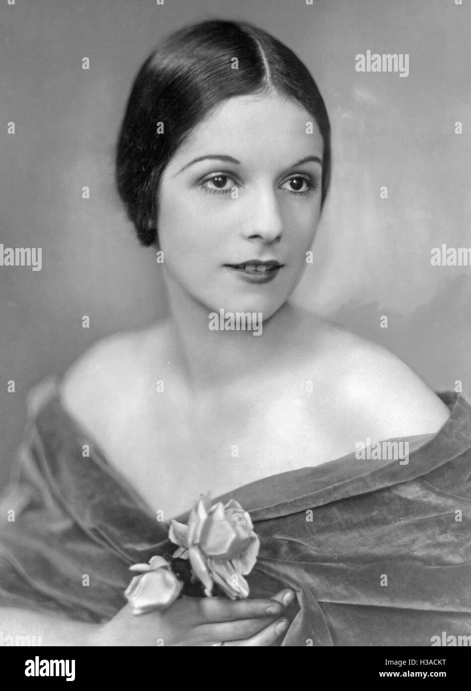 Portrait of a woman, 1926 Stock Photo - Alamy
