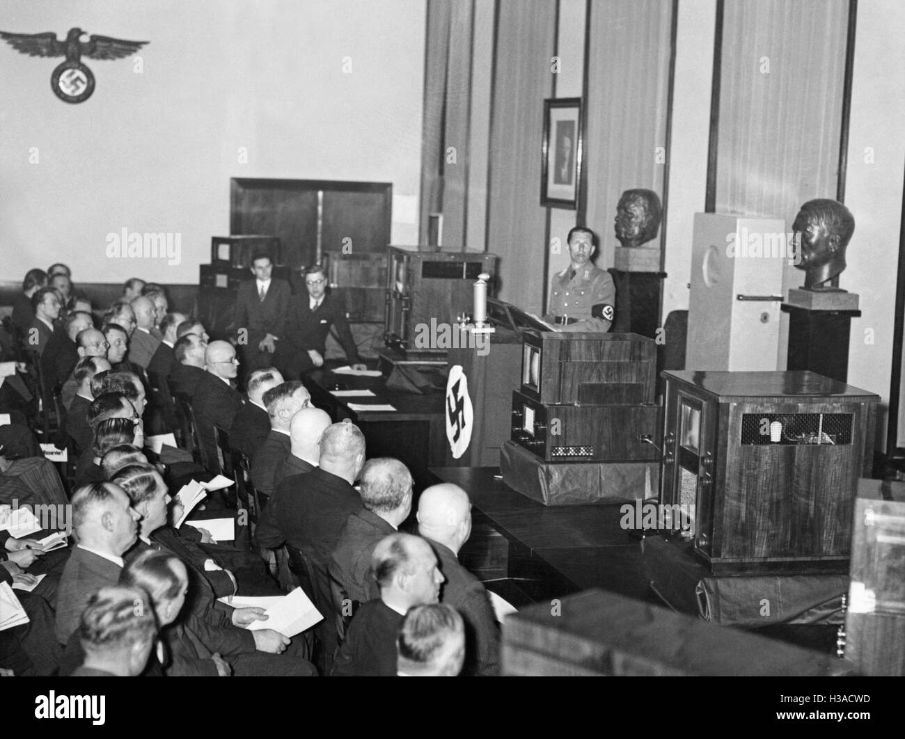 Opening of the German Television on 22.03.1935 Stock Photo - Alamy