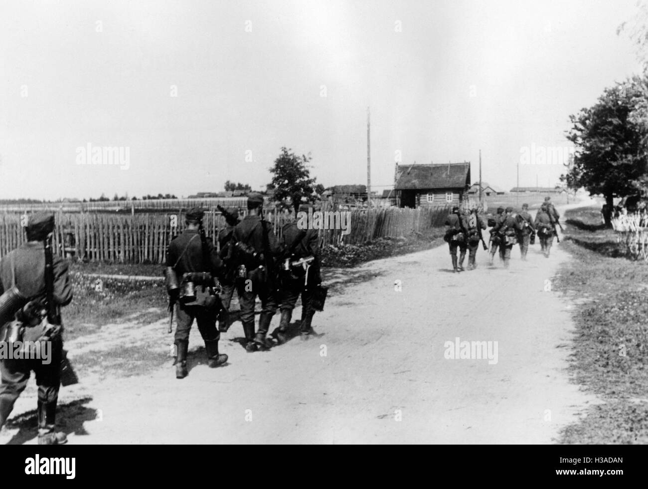 Nazi german infantry during battle hi-res stock photography and images ...