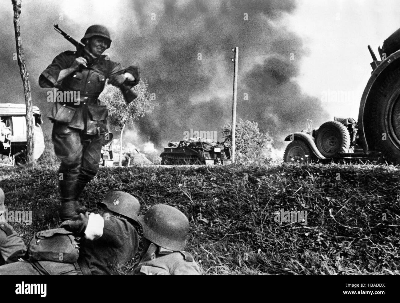 German infantry on the Eastern Front, 1941 Stock Photo - Alamy