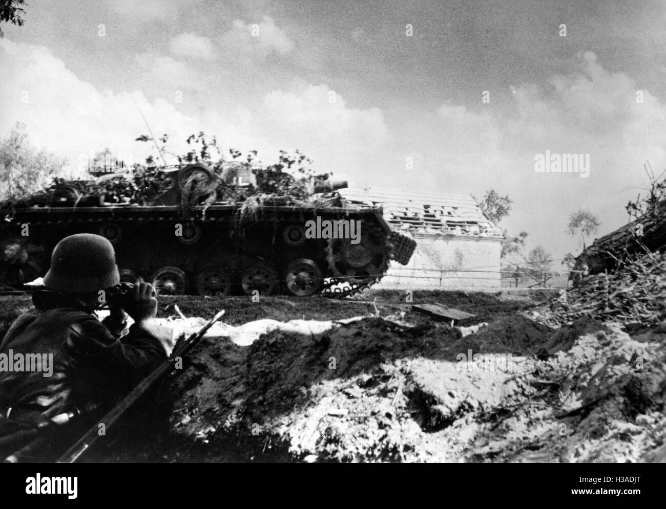 German Sturmgeschuetz III on the Eastern Front, 1941 Stock Photo - Alamy