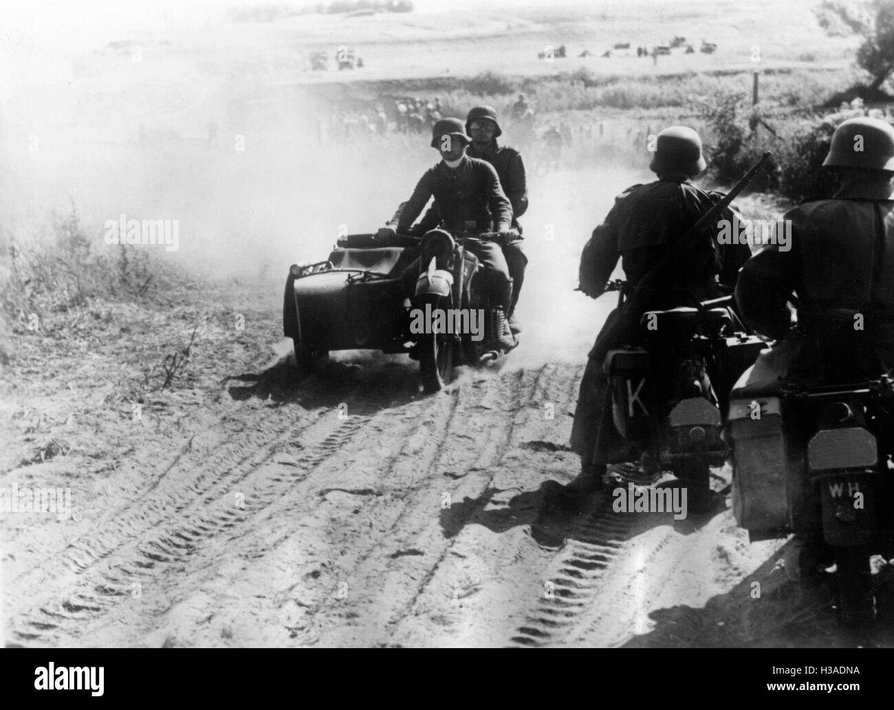 Motorcycle troops hi-res stock photography and images - Alamy