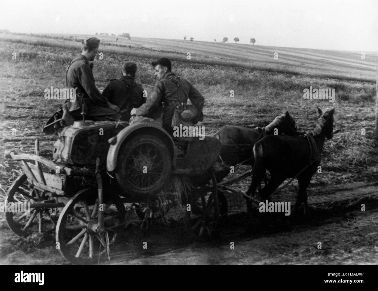 Second motorcycle Black and White Stock Photos & Images - Alamy