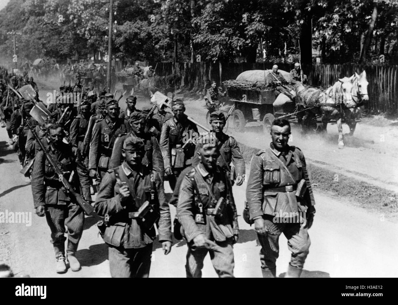 German Infantry Column Stock Photos & German Infantry Column Stock ...