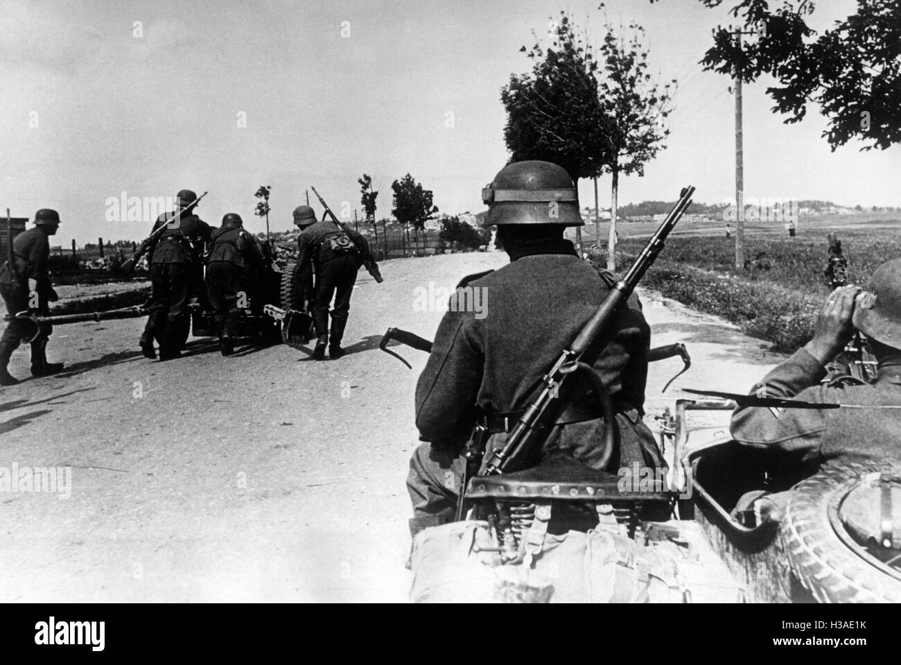 Soviet shock troops Black and White Stock Photos & Images - Alamy