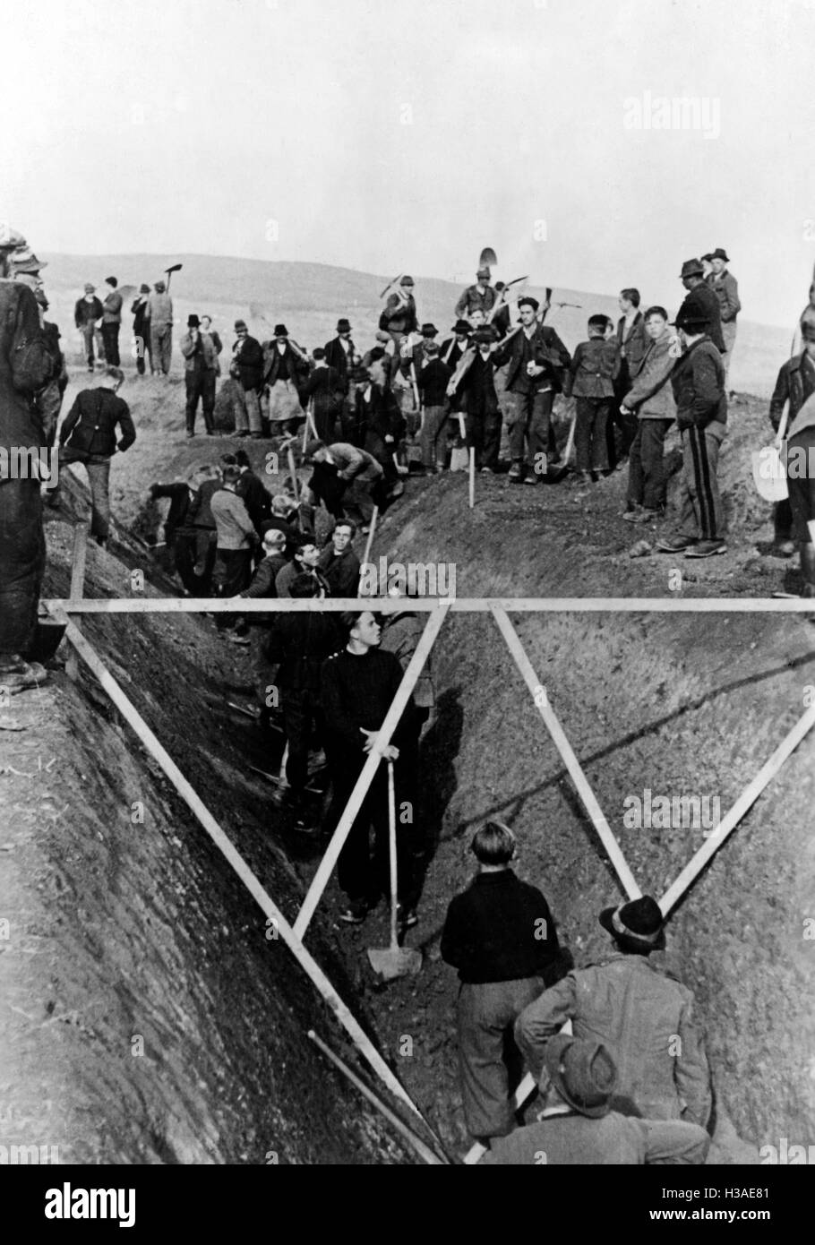 Anti tank ditch hi-res stock photography and images - Alamy