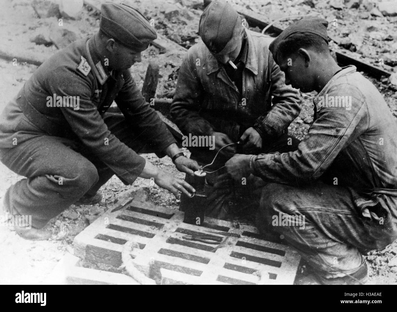 Cherbourg 1944 hi-res stock photography and images - Alamy