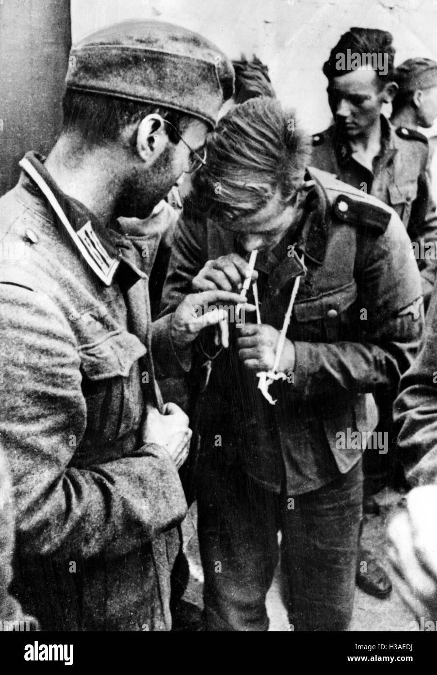 Russia defeat Black and White Stock Photos & Images - Alamy