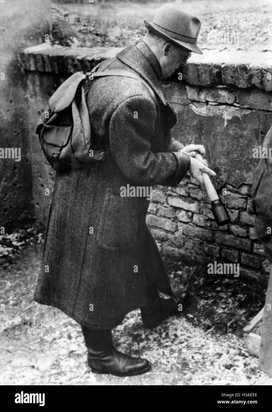 A World War I veteran in the Volkssturm, 1945 Stock Photo - Alamy