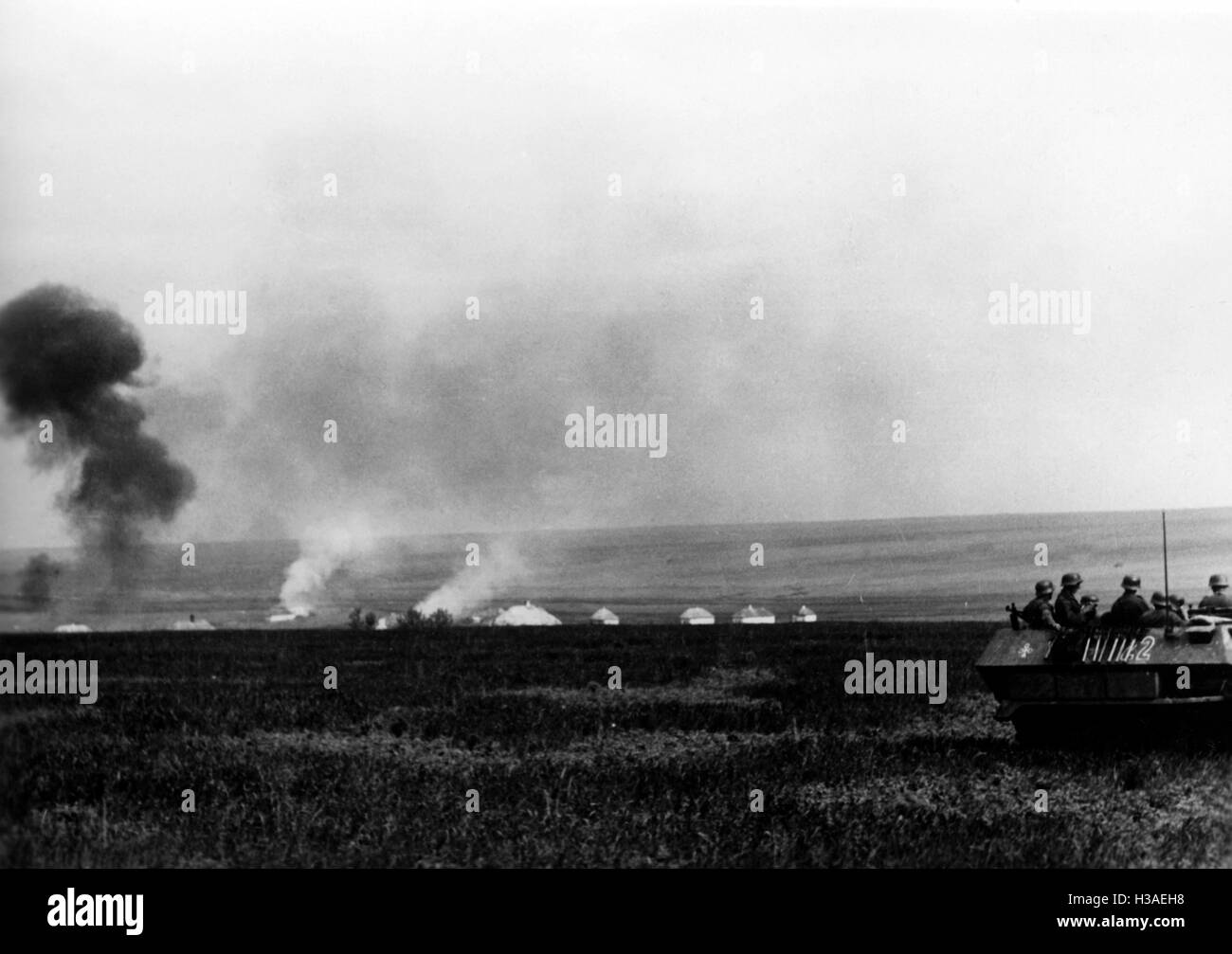 German armored personnel carrier on the south Eastern Front, June 1942 ...