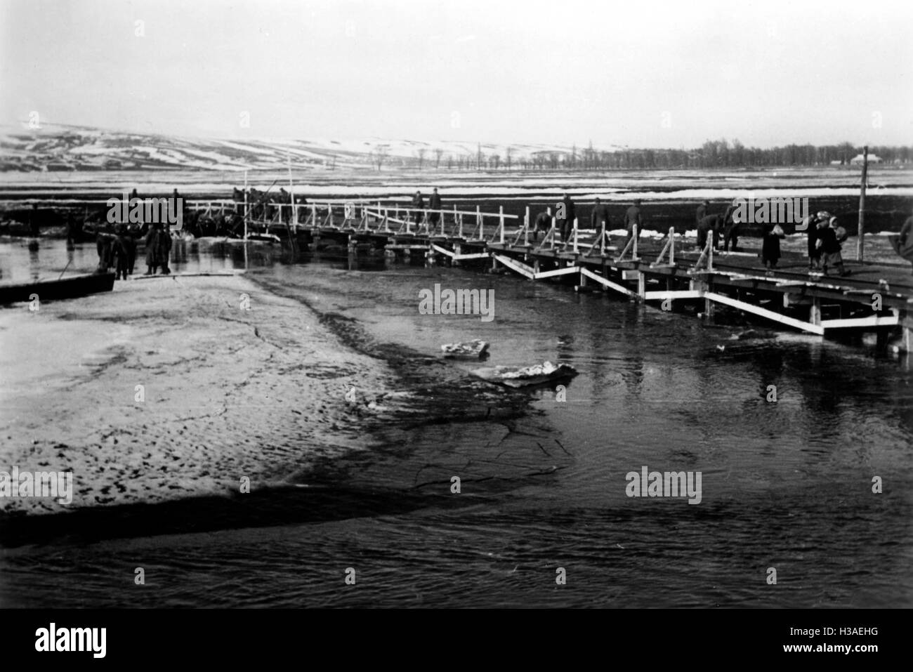 Ww2 bridge Black and White Stock Photos & Images - Alamy