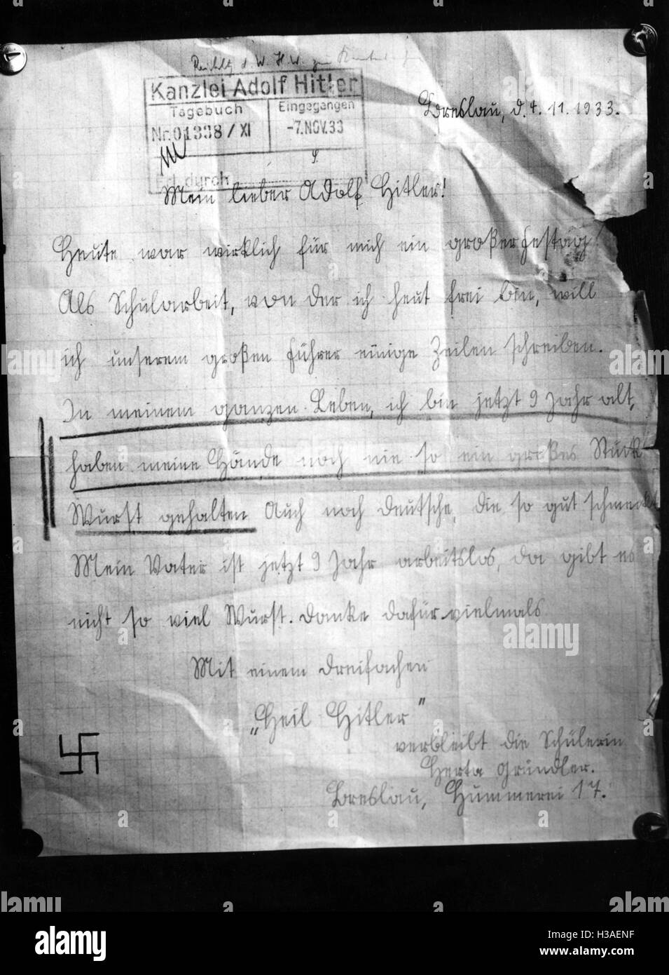 Charity letter Black and White Stock Photos & Images - Alamy