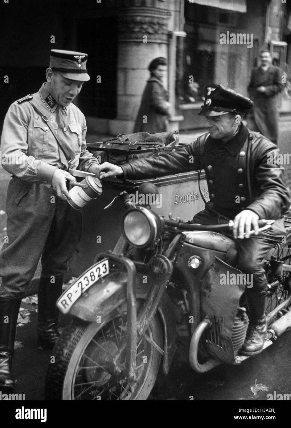 NSKK collection for the Winterhilfswerk, 1938 Stock Photo - Alamy