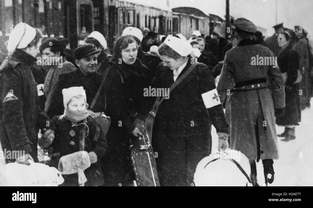 Lithuania Germans at the border station Eydtkau, 1941 Stock Photo - Alamy