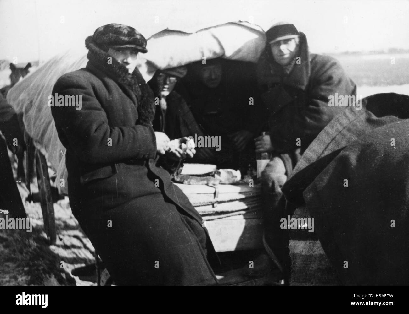 Resettlement of Lithuania Germans, 1941 Stock Photo - Alamy