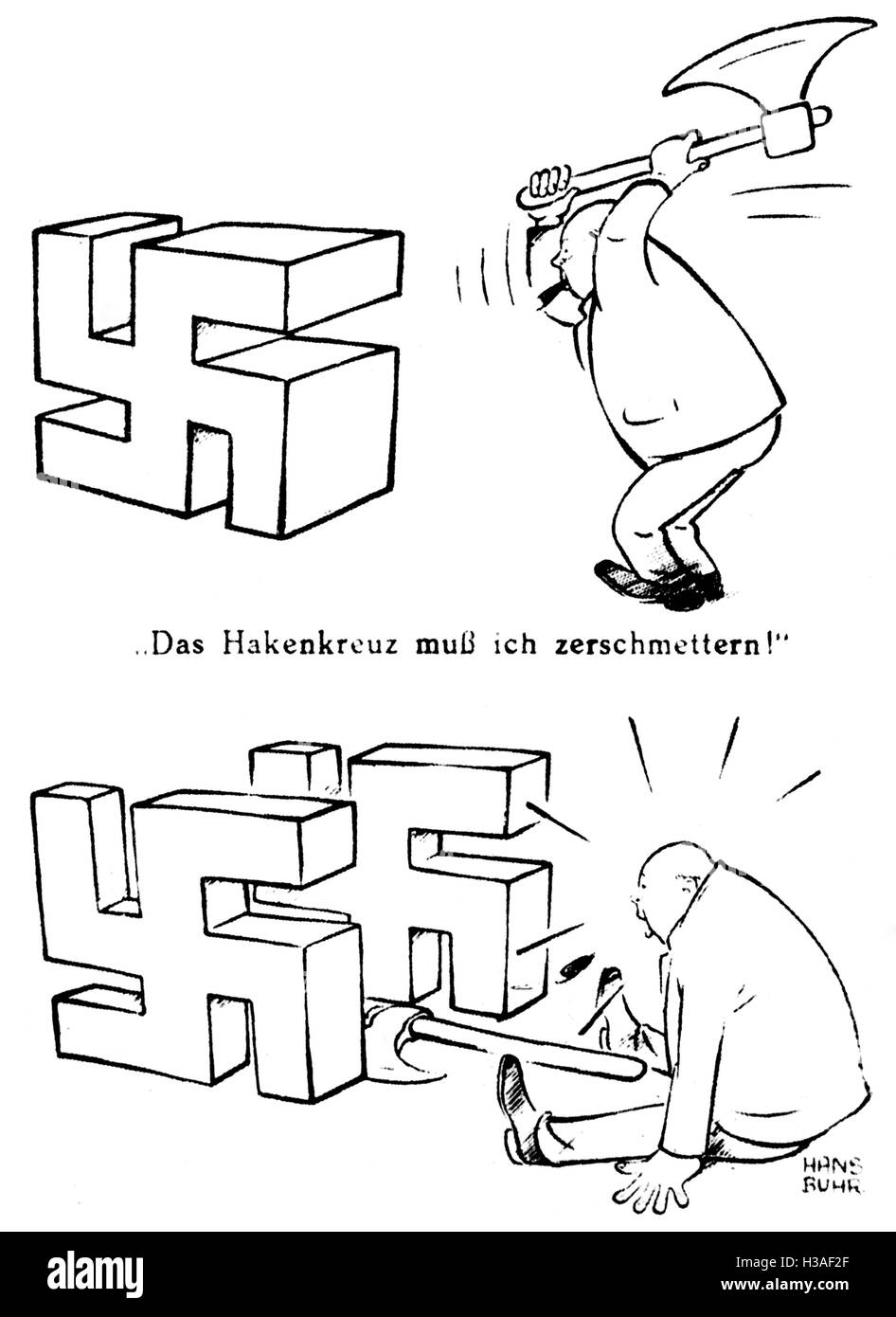 German state propaganda Black and White Stock Photos & Images - Alamy