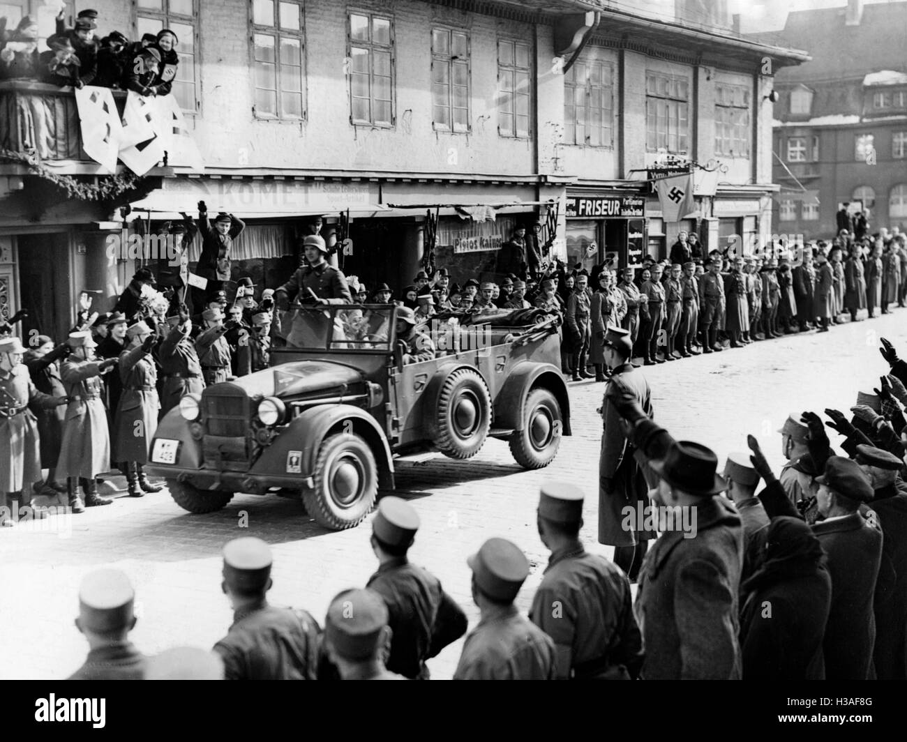 German troops marching in hi-res stock photography and images - Alamy