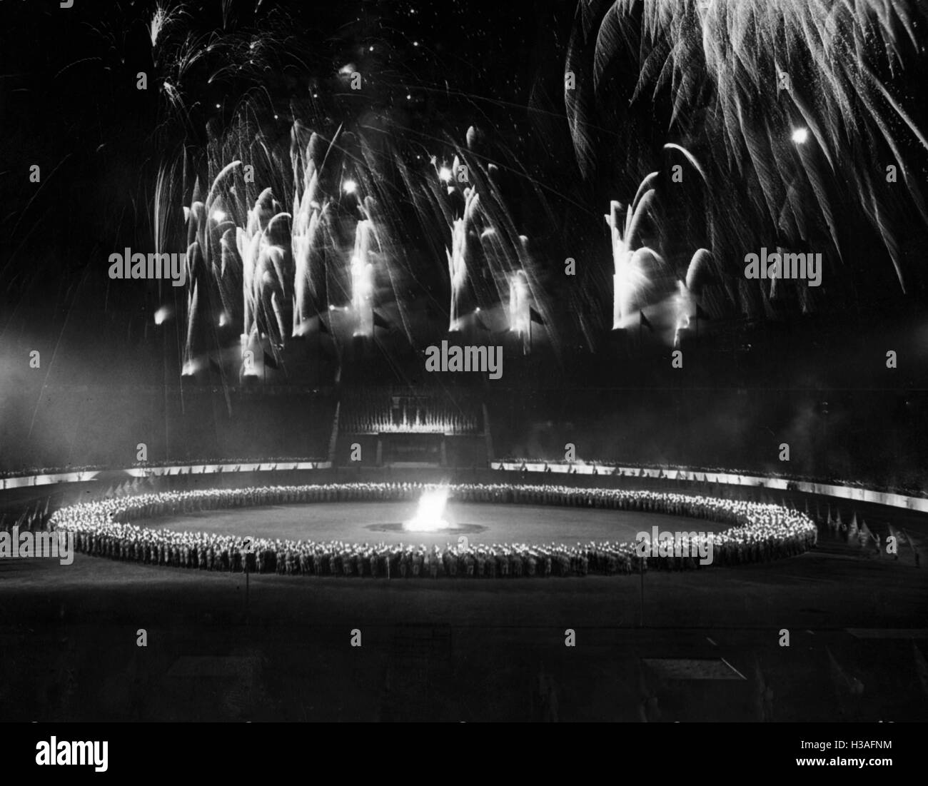 Midsummer festival of the NSDAP Gau Berlin, 1938 Stock Photo - Alamy