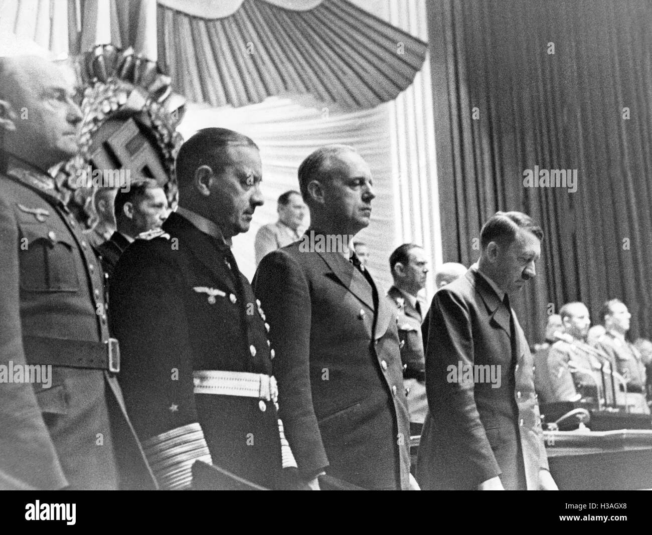 Reichstag session at the Berlin Kroll Opera, 1941 Stock Photo - Alamy