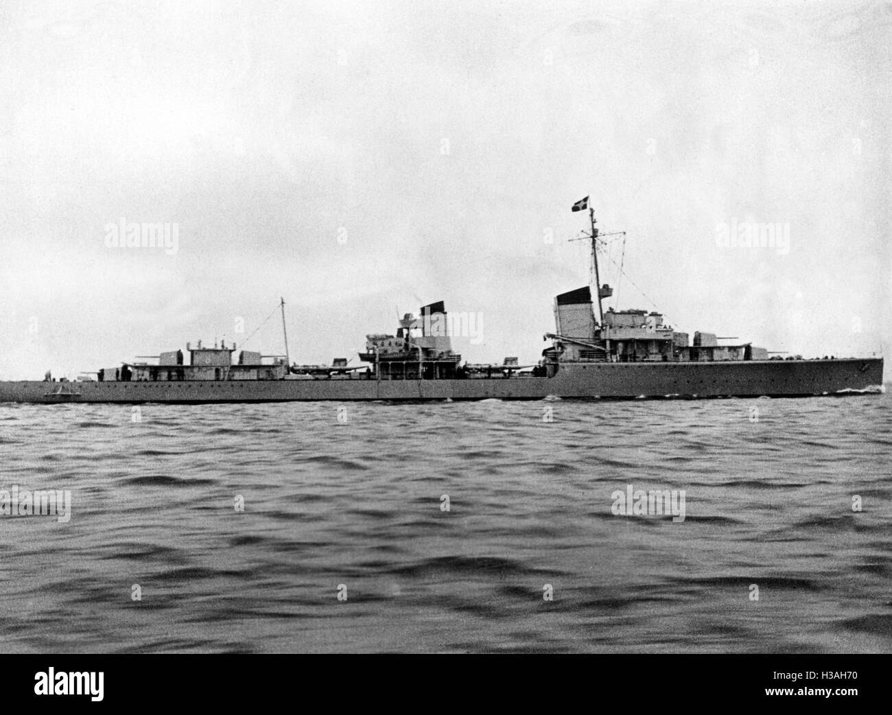 Destroyer leberecht maass hi-res stock photography and images - Alamy
