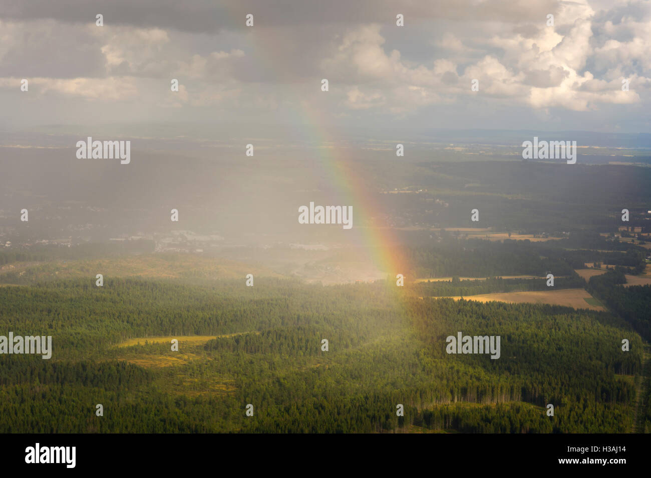 aerial view of the surroundings of Oslo in Norway Stock Photo - Alamy