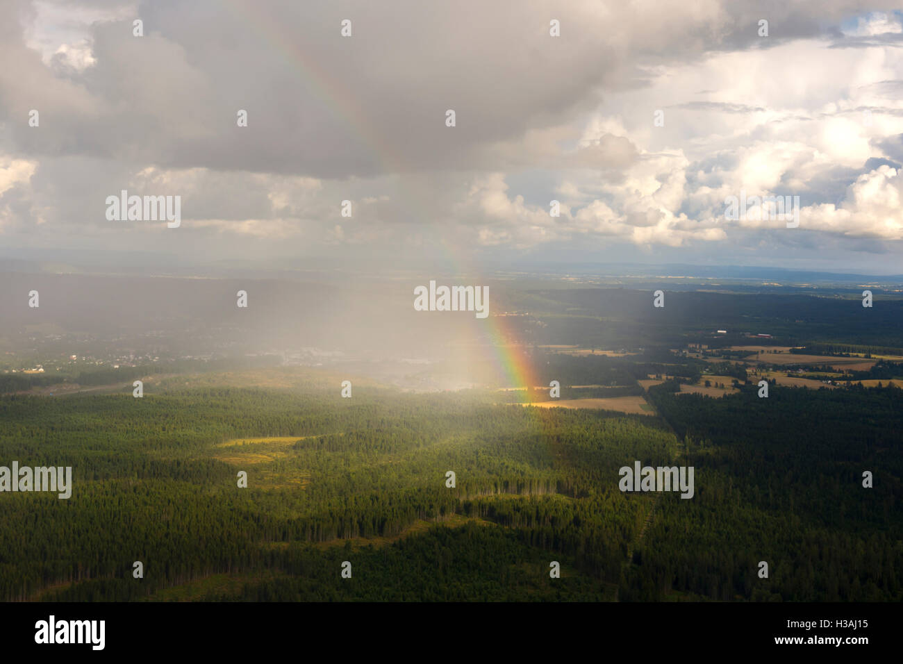 aerial view of the surroundings of Oslo in Norway Stock Photo - Alamy