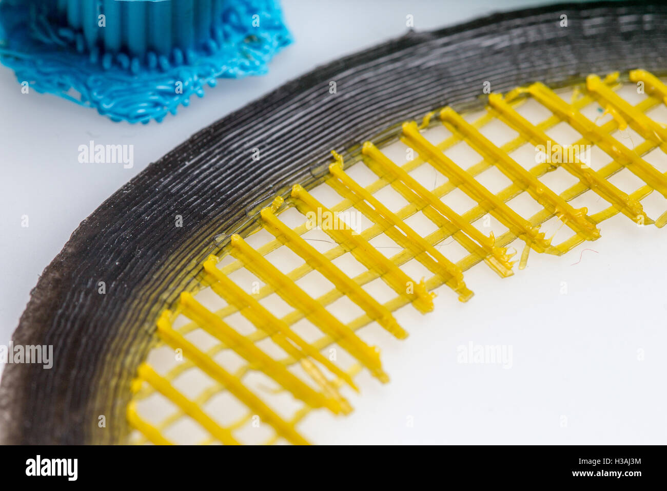 Working with plastic parts made by computer designs and 3d printed by ...