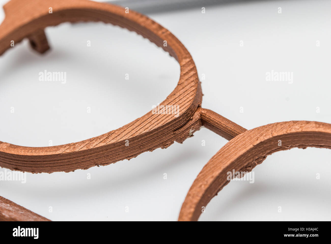 handmade glasses frame Stock Photo - Alamy