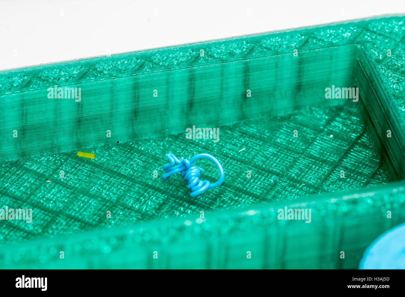 Working with plastic parts made by computer designs and 3d printed by ...