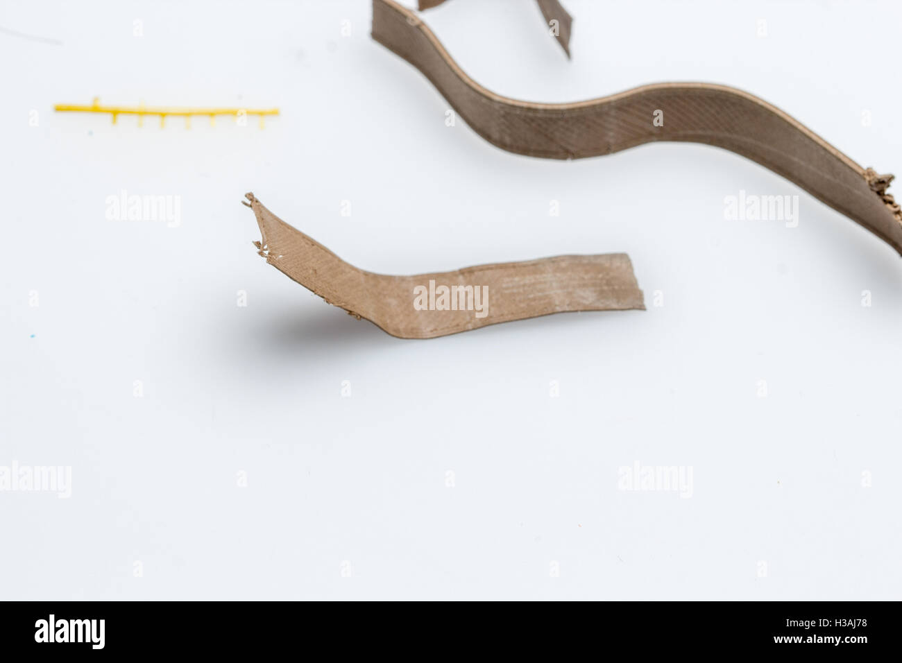 Working with plastic parts made by computer designs and 3d printed by ...