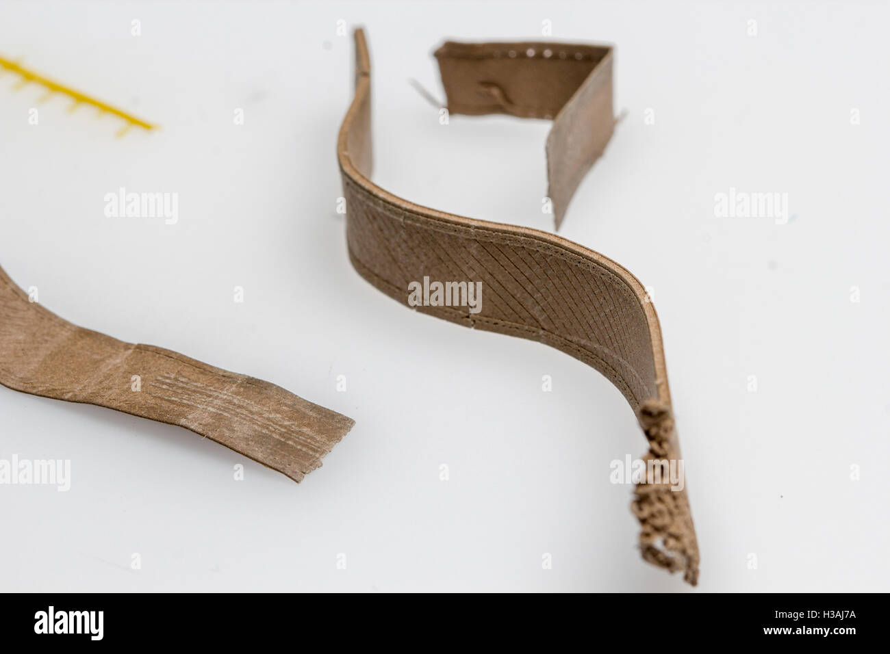 Working with plastic parts made by computer designs and 3d printed by ...