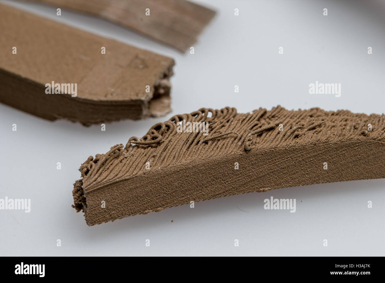 Working with plastic parts made by computer designs and 3d printed by ...
