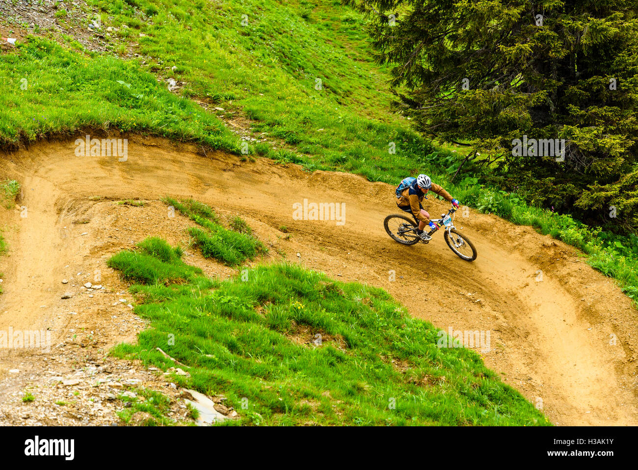 Downhill mtb park hi-res stock photography and images - Alamy