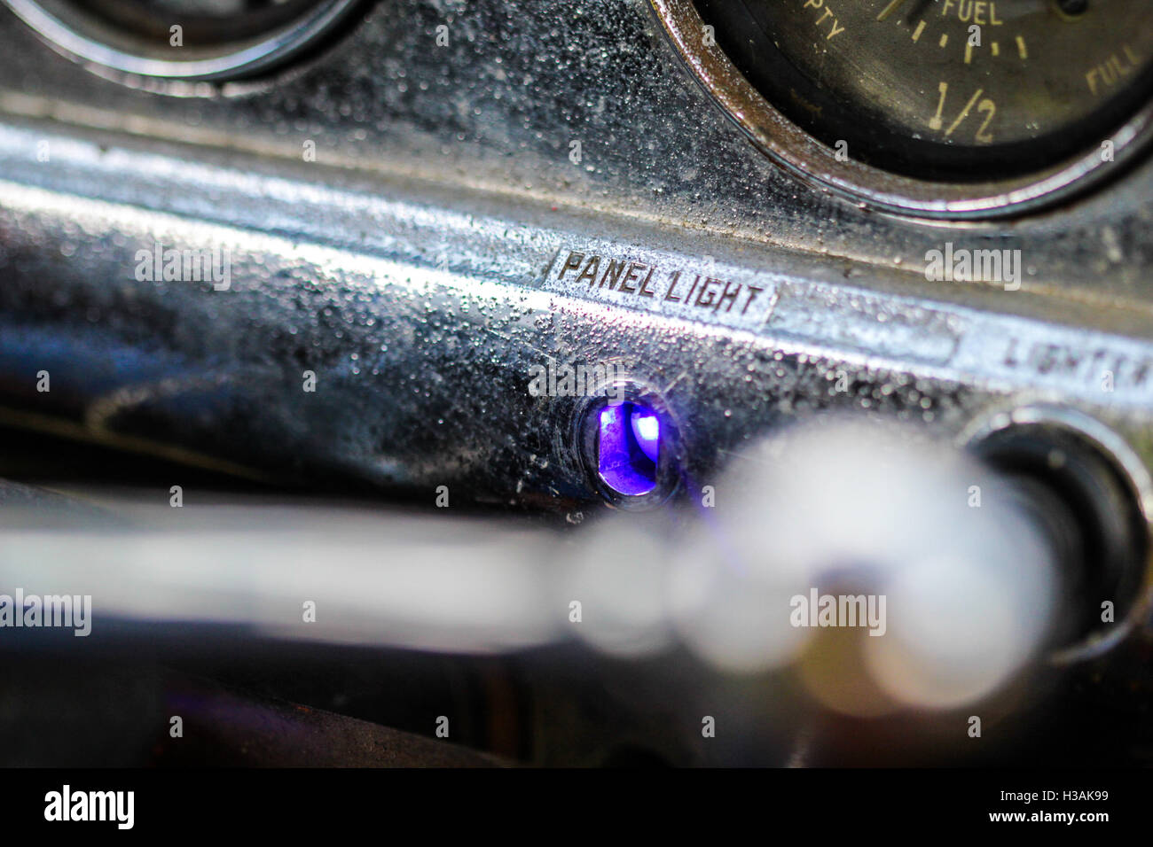 Car interior of old car inside the automobile Stock Photo - Alamy